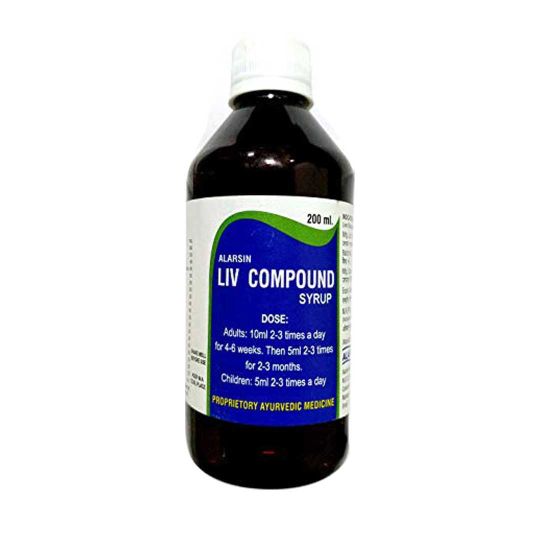 LIV COMPOUND SYRUP (200 ml)-Alarsin- PHARMAYUSH